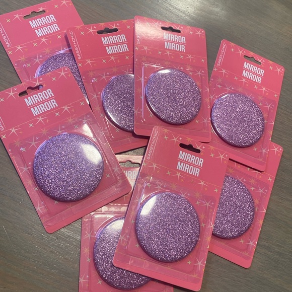 Makeup | Glitter Compact Mirrors Set Of 8 | Poshmark